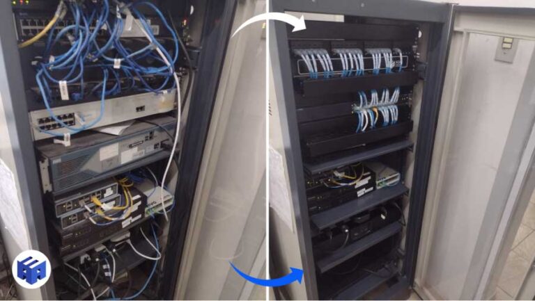 Organização de Racks para Cabeamento Estruturado